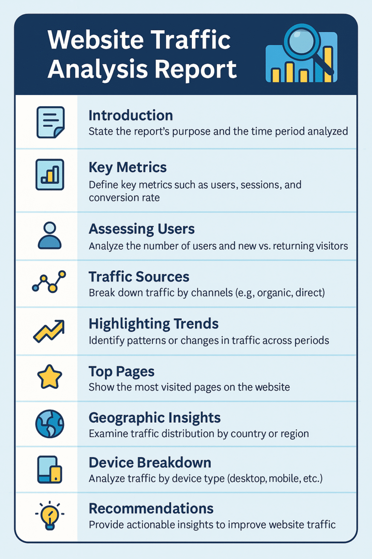 Website Traffic Analysis Report: The No-Fluff Guide to Tracking Growth ...